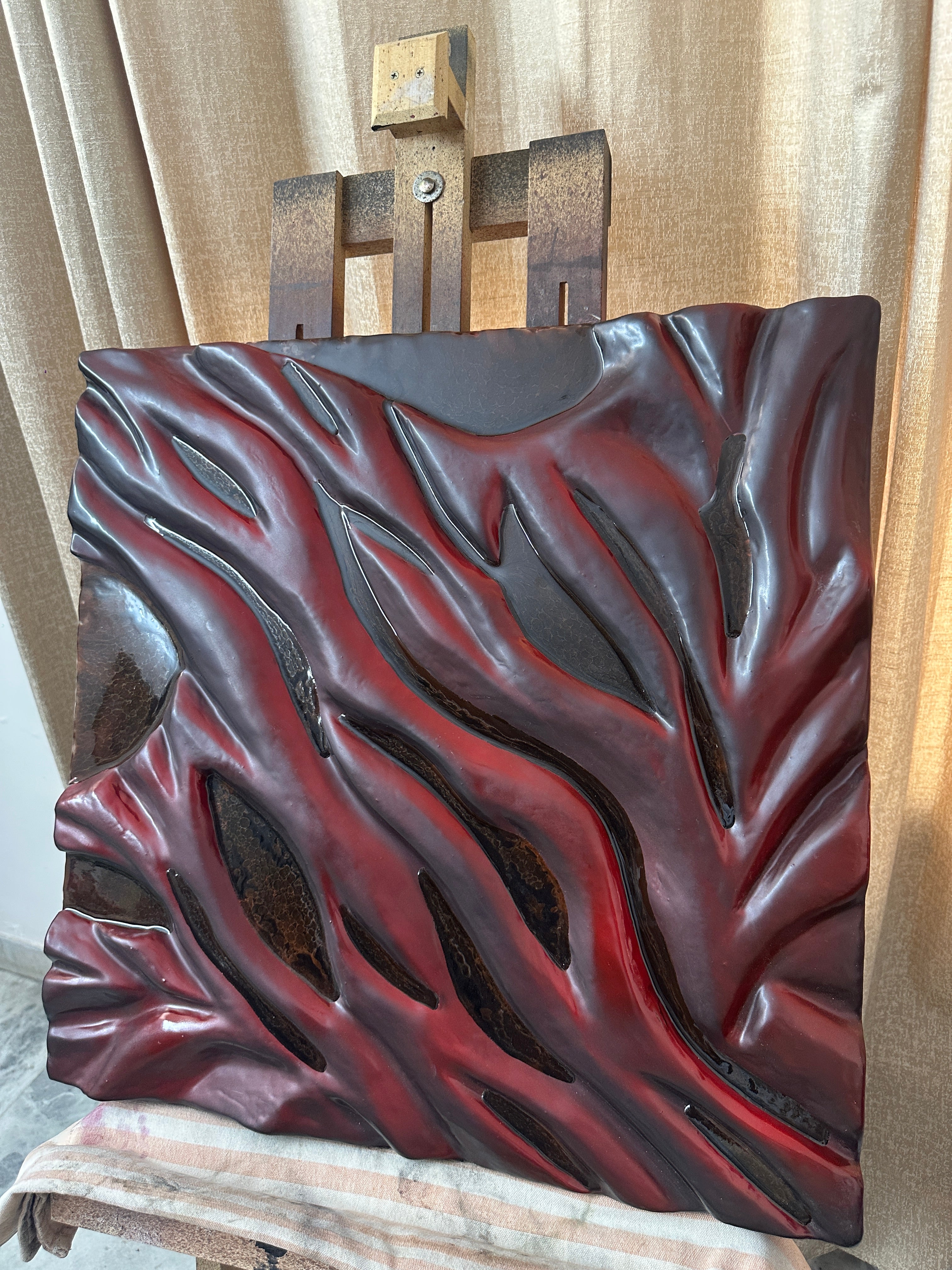 Red Flame – Manka Art Studio
